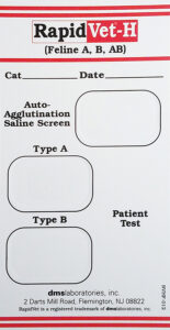 Blood Typing – RapidVet